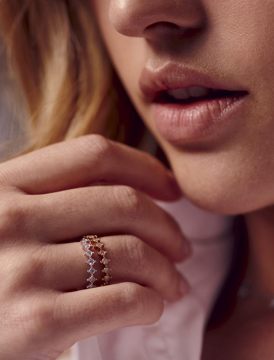 Ecstasy ring white gold and diamonds Stone Paris – StoneParis | par ...